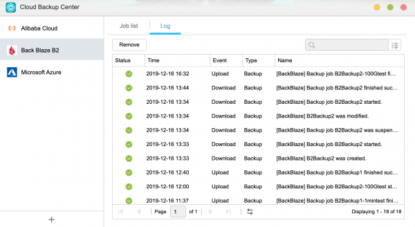 Cloud Backup Center - ASUSTOR NAS