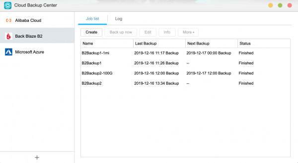 Cloud Backup Center - ASUSTOR NAS