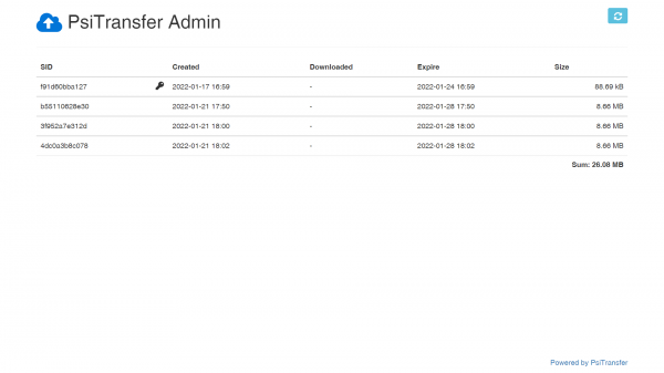 PsiTransfer - ASUSTOR NAS
