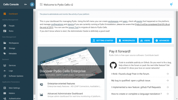 Pydio Cells - ASUSTOR NAS